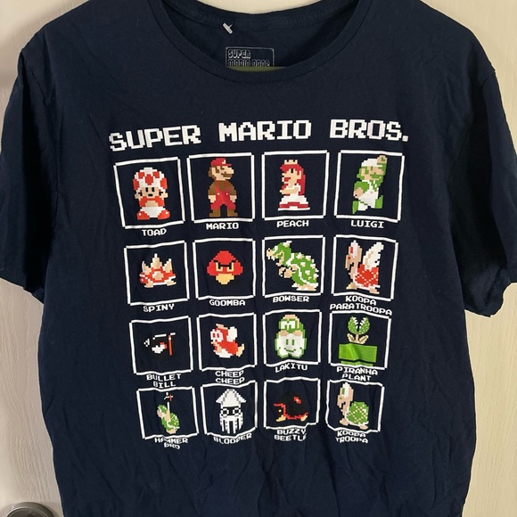 Shirts | Super Mario Bros Graphic Tshirt | Poshmark